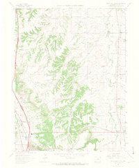 1965 Map of Castle Rock North, Douglas County, CO — High-Res | Pastmaps
